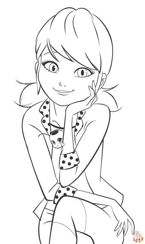 Discover The Best Miraculous Ladybug Coloring Pages Gbcoloring