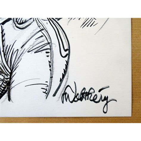 François Walthéry Dessin Original Natacha Hommage à Rubine 2021