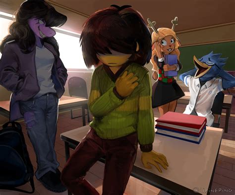 ️alpine ️ On Twitter Classroom Deltarune At2zrqlewc Twitter