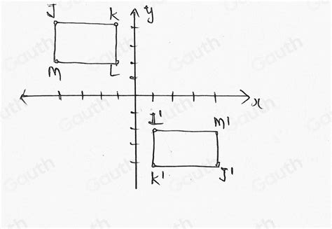 solved 《 rotate figure jklm 180° around the origin [math]