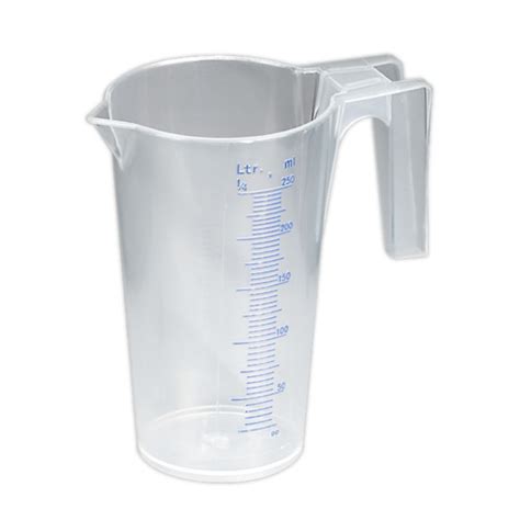 Measuring Jug Translucent 0 25L JT0250 Sealey New EBay