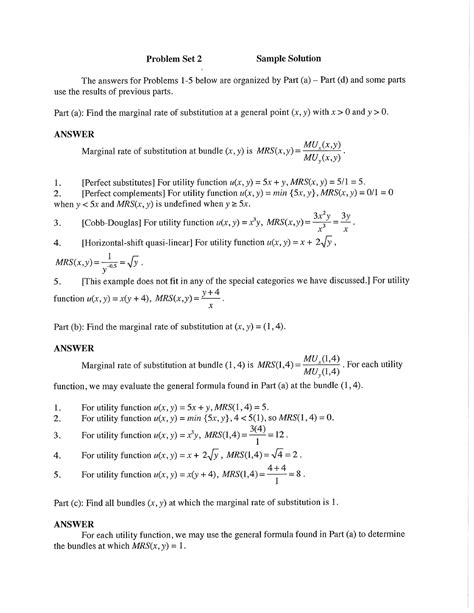 ps 2 solution assignment2 assignment2 problem set 2 sample solution the answers for