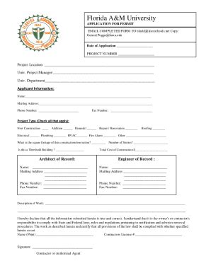 Fillable Online Applications Forms Department Forms Fax Email Print