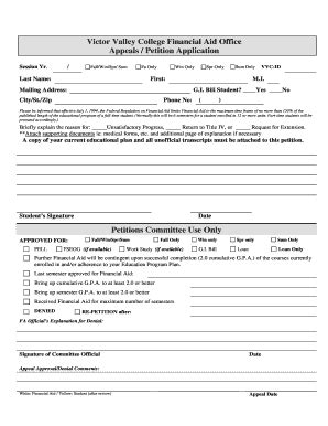 Fillable Online Vvc FORM Petition Application 2007 2008 020607 Doc Fax