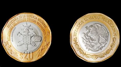 Nueva moneda conmemorativa de 20 pesos valiosa entra en circulación