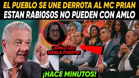 Hace Minutos Amlo Emplna A Los Claudios X Gonz Lez El Pueblo Se Une Y