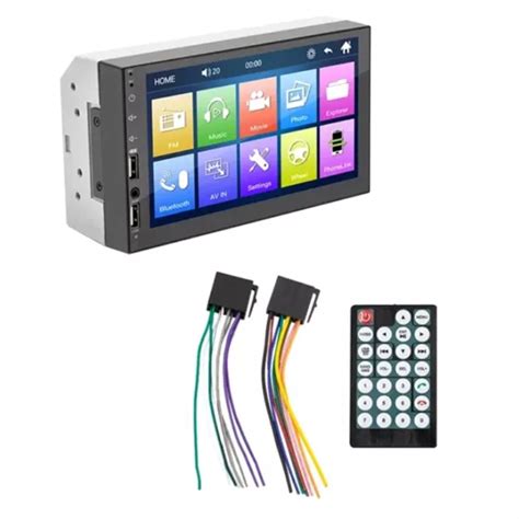 7764S AUTORADIO SANS Fil CarPlay Android Auto 2Din Autoradio Android 7