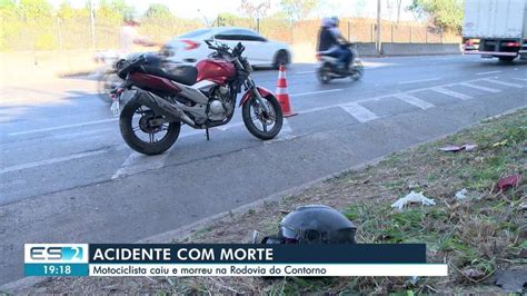 Homem morre em acidente de moto na BR 101 ES após passar mal no