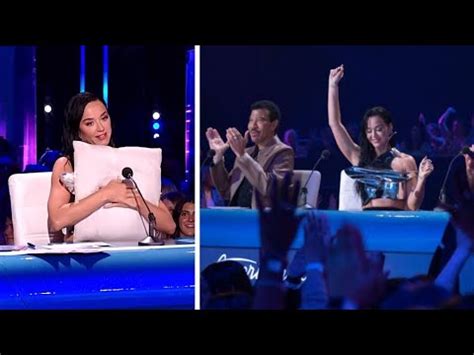 Katy Perry Suffers A Wardrobe Malfunction On American Idol YouTube