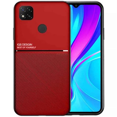 Capa Xiaomi Redmi 9C Híbrida Biz Red KuantoKusta