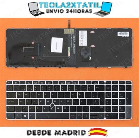 TECLADO PARA HP ELITEBOOK 755 G3 850 G3 850 G4 ZBOOK 15U G3 G4 SP