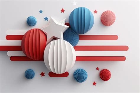 Premium Photo Happy Th Of July Independence Day Of The United States