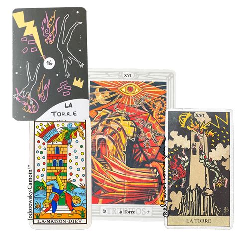 Encontrando El Significado De LA TORRE En Varios Tarot