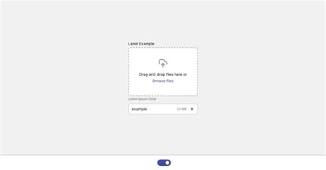 File Upload Region Codesandbox