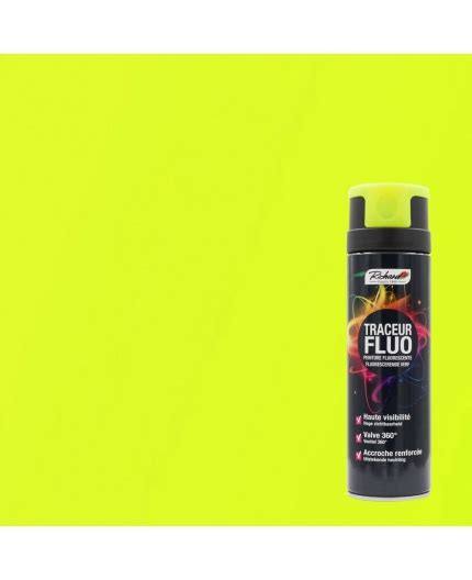 Peinture fluo chantier et déco en aérosol Colorants pigments fr