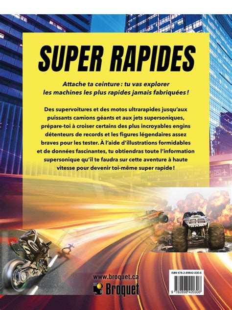 Super rapides Éditions Broquet Inc