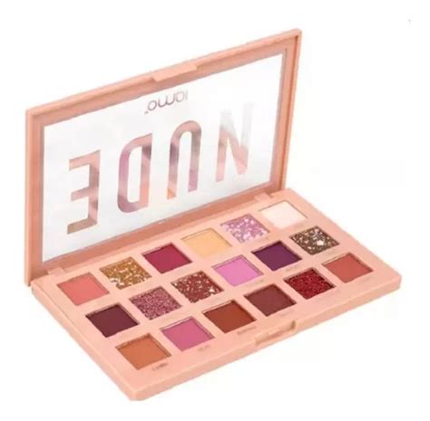 Paleta De Sombras Nude 18 Tons De Cores Lamo Parcelamento Sem Juros