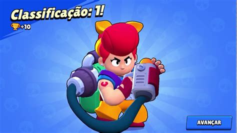 Brawl stars brawler Pam combate solitário YouTube