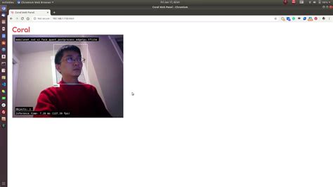 Google Coral Edge Tpu Real Time Face Detection Youtube