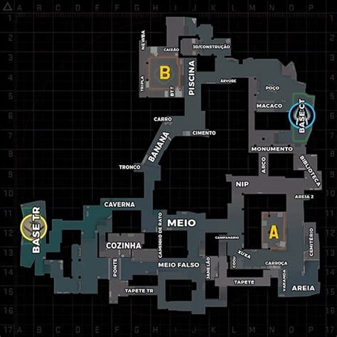 Mapas Do Cs Go Nomes Das Posi Es E Todas As Curiosidades