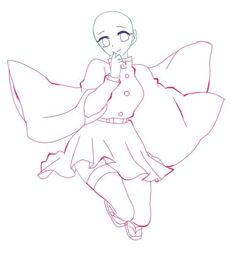 Boceto Oc Kny En 2023 Tutorial De Dibujo Bocetos Bonitos