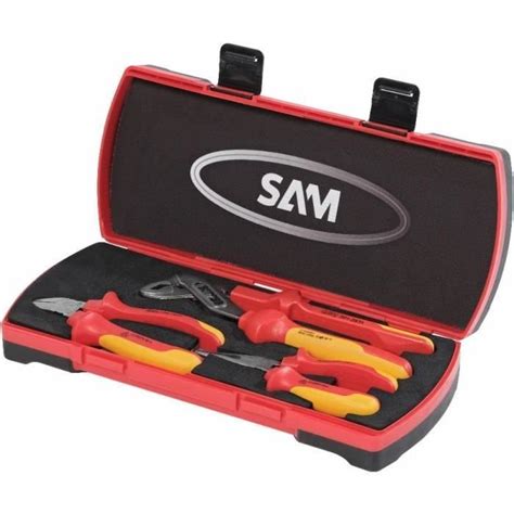Zestaw 3 Izolowanych Szczypiec 1000 V SAM OUTILLAGE 237 J3TI Inna