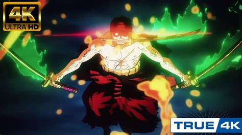 Zoro Vs King Final Fight OnePiece Ep 1062 4K Ultra HD Zoro