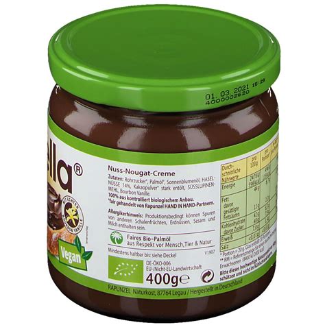 Rapunzel Bio Bionella Nuss Nougat Creme G Shop Apotheke