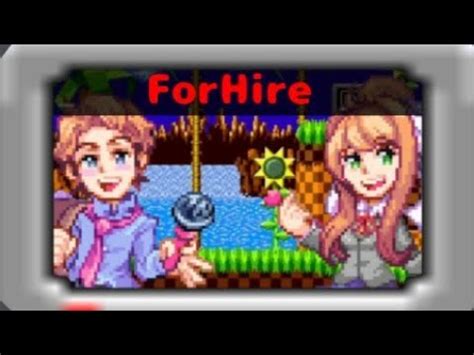 FNF ForHire But Senpai And Monika Sings Remake FLM DWP YouTube