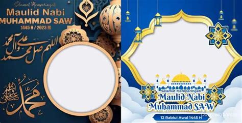 50 Twibbon Maulid Nabi Muhammad SAW Yang Jatuh Pada 28 September 2023