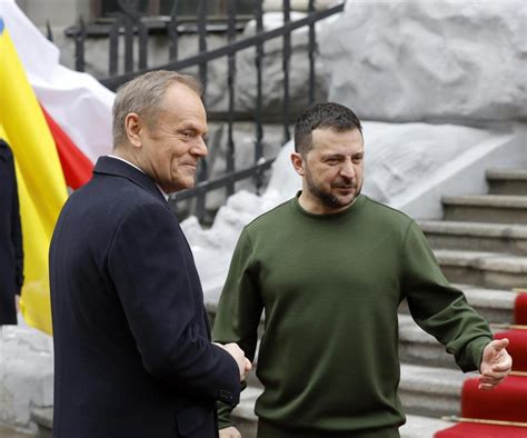 Premier Donald Tusk w Kijowie Tusk spotkał się z prezydentem Ukrainy