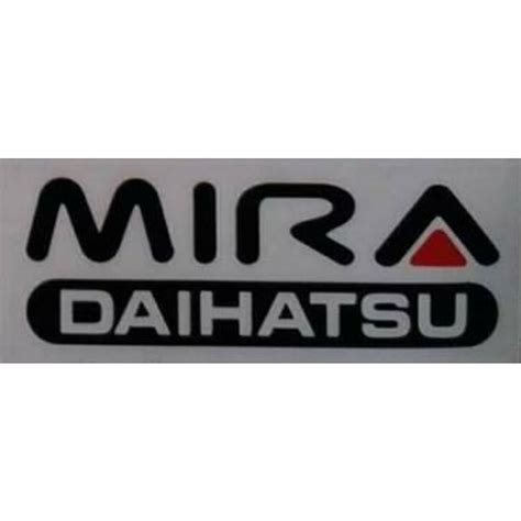 Pcs Daihatsu Mira Sticker Kereta Perodua Kancil Turbo L S L L