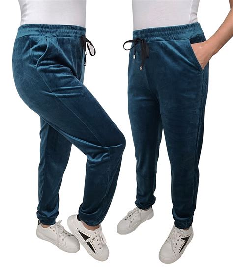 5 KOLORÓW PLUS SIZE Spodnie dresowe DRESY DAMSKIE welurowe ROZM 3XL 6XL