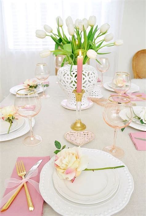 21 Most Romantic Valentine Dining Table Decoration Ideas Talkdecor