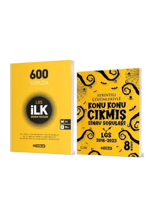 Hız Yayınları HIZ YAYINLARI 8 SINIF KONU KONU ÇIKMIŞ SINAV SORULARI VE