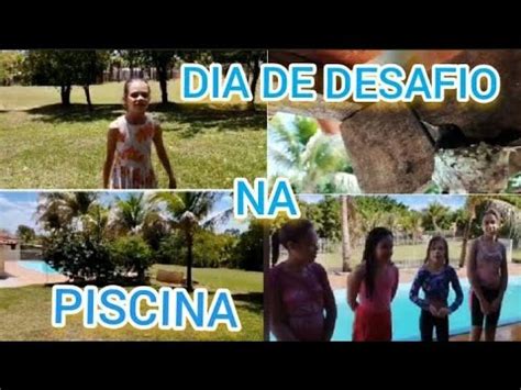 Desafio Na Piscina YouTube