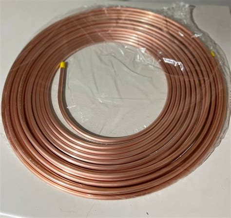 Tubo De Cobre Flex Vel Tipo Panqueca Metros