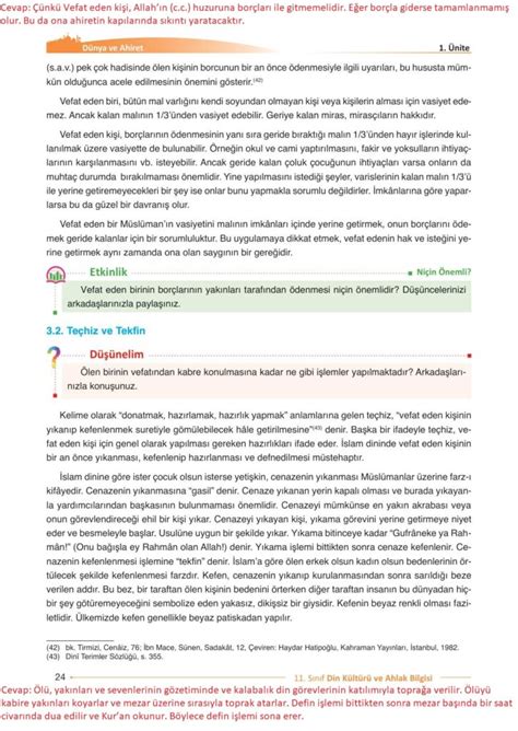 S N F Din K Lt R Ve Ahlak Bilgisi Ders Kitab Gezegen Yay Nlar