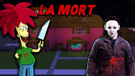 Le Tueur De La Maison Des Simpson Court M Trage Minecraft Horreur