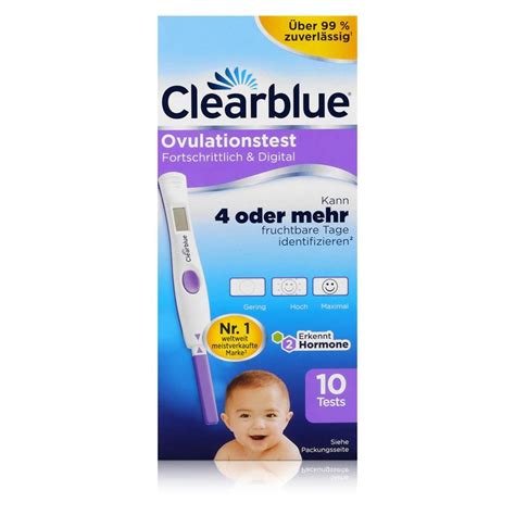Clearblue Ovulationstest Fortschrittlich Digital Tests