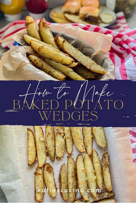 Crispy Baked Potato Wedges Recipe