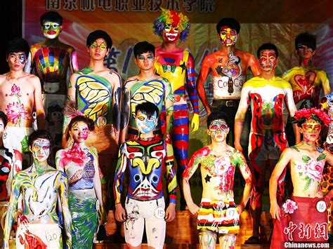 Body Painting Contest Held In E China S Nanjing China Org Cn