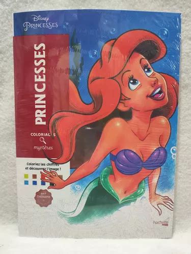 Libro Colorea Y Descubre El Misterio Princesas De Disney Env O Gratis