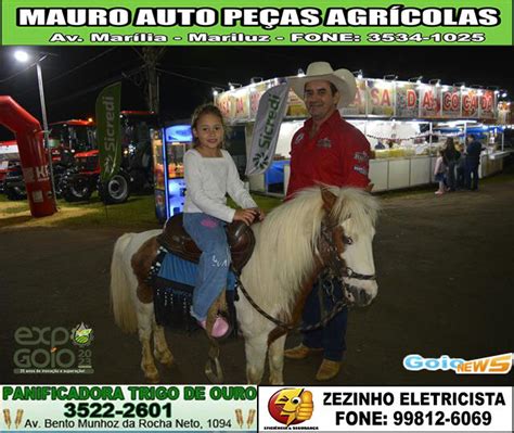 Goionews Galeria Gustavo Miotto Chacoalhou A Arena De Shows Da Expo