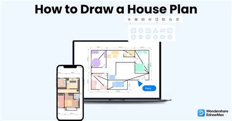 How To Draw A House Plan Edrawmax
