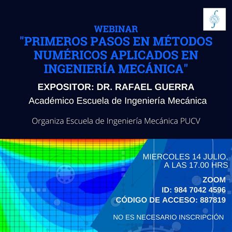 Webinar Primeros pasos en métodos numéricos aplicados en Ingeniería