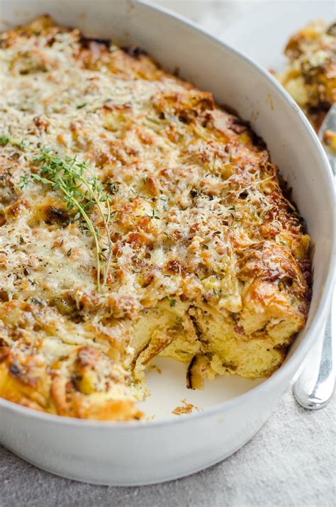 This Make Ahead Pancetta And Gruy Re Breakfast Casserole Is A Fancy