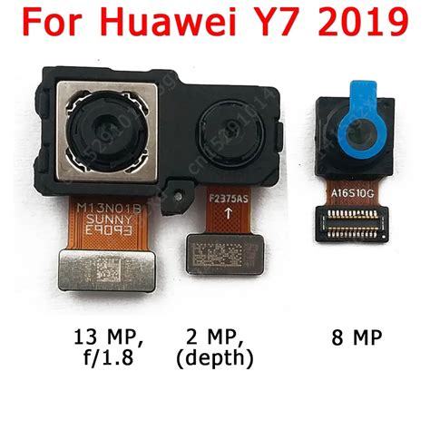 C Mara Frontal Y Trasera Para Huawei Y7 2019 M Dulo De C Mara Frontal