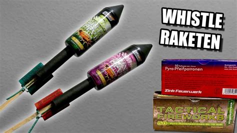 WHISTLE Silvester Raketen Aufstieg Selber Bauen Pfeif Raketen Tuning