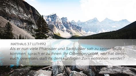 Matthäus 3 7 LUTH1912 Desktop Wallpaper Als er nun viele Pharisäer